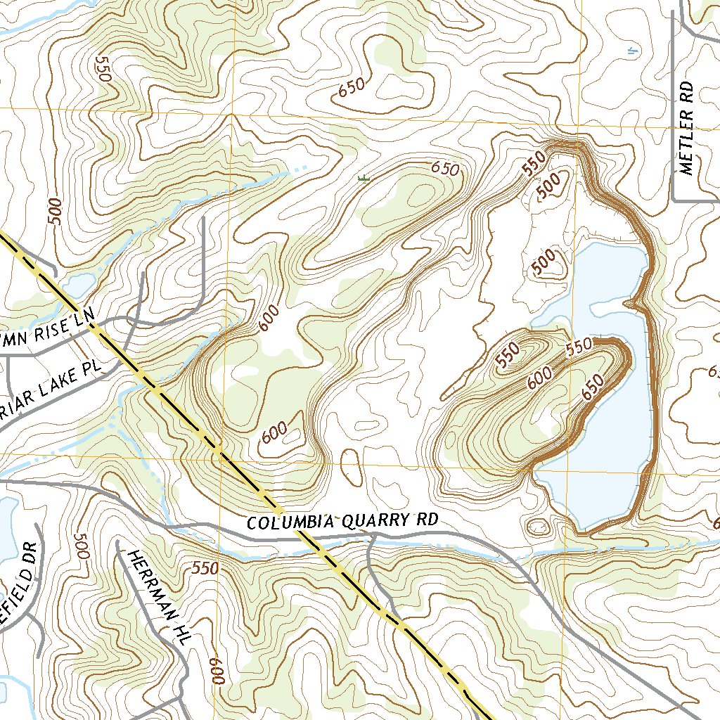 Columbia, IL (2021, 24000-Scale) Map by United States Geological Survey ...
