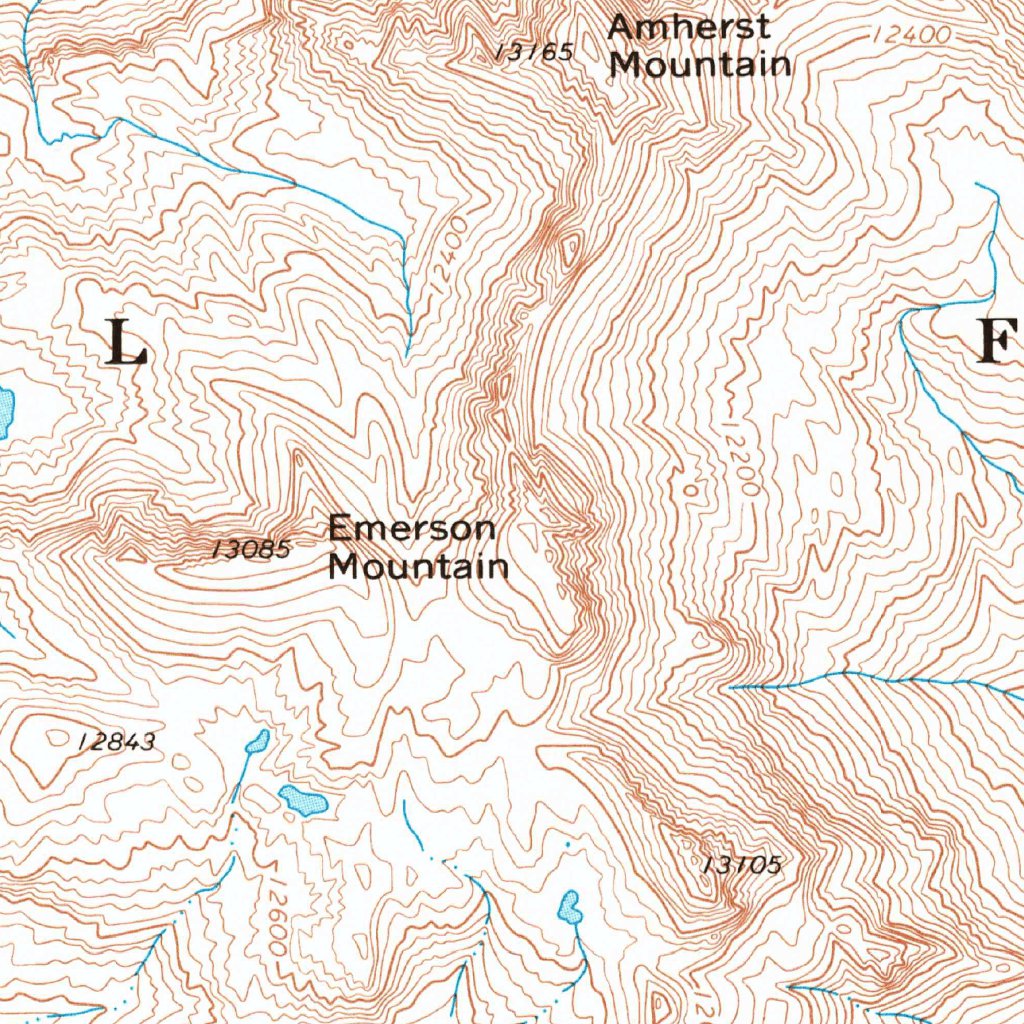 Columbine Pass, CO (1973, 24000-Scale) Map by United States Geological ...