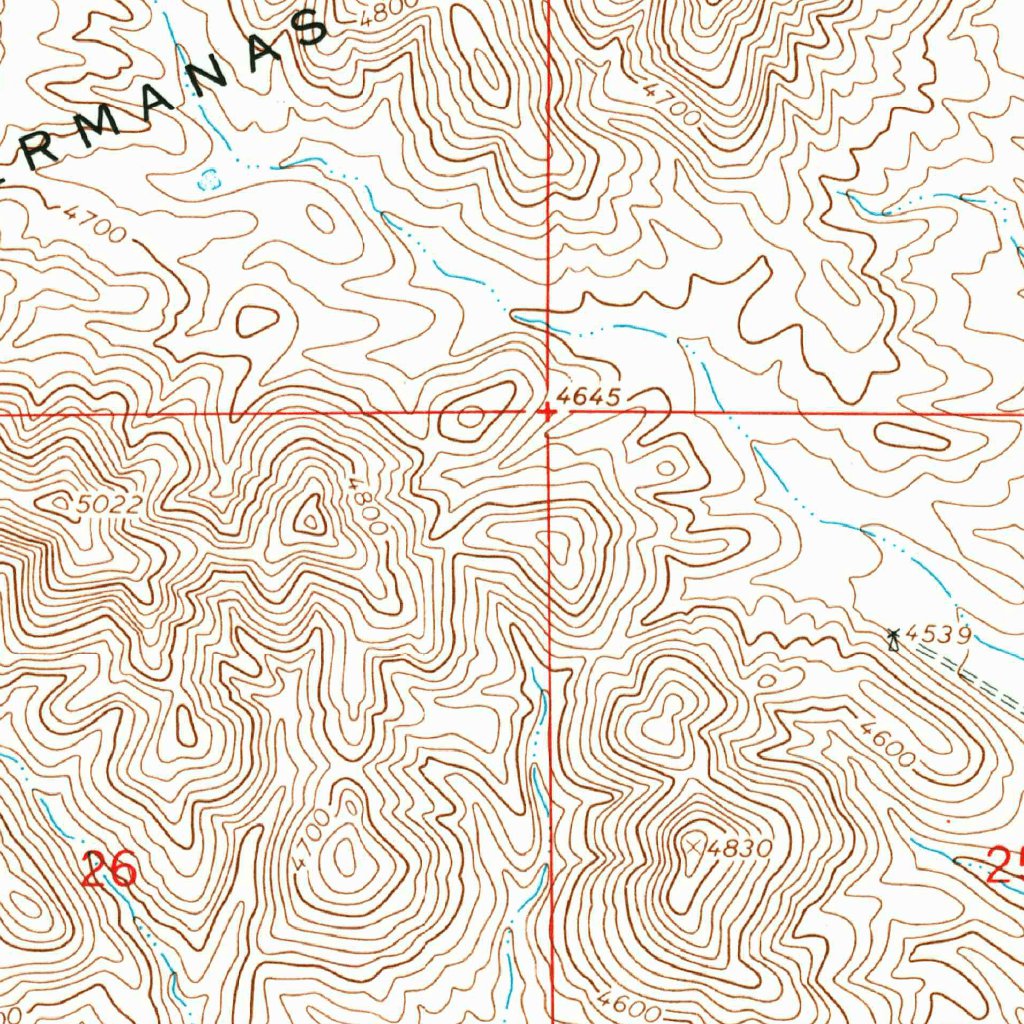 Columbus, NM (1965, 24000-Scale) Map by United States Geological Survey ...