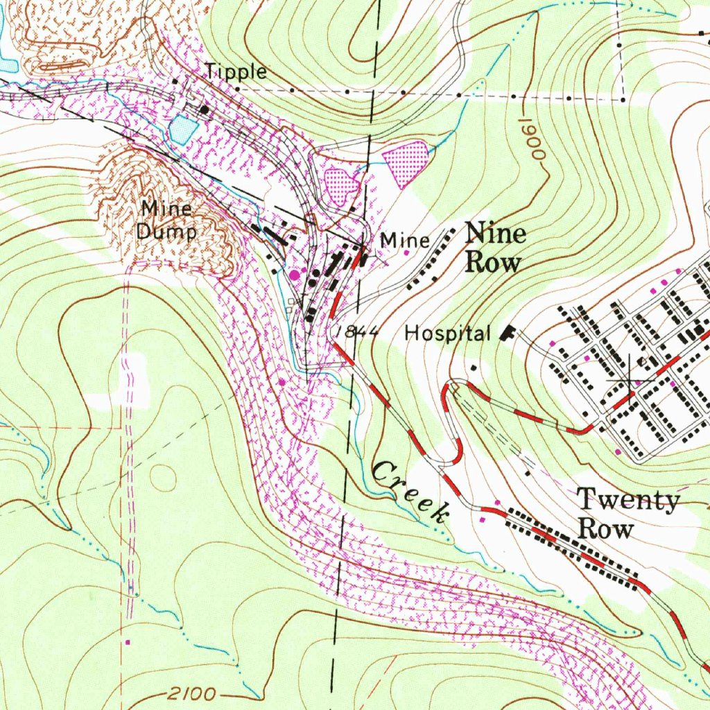Colver, PA (1961, 24000-Scale) Map by United States Geological Survey ...