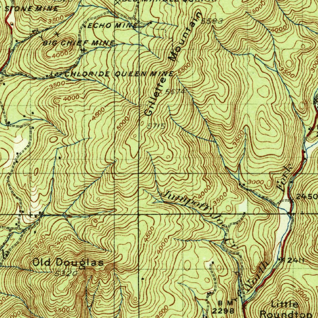 Colville, WA (1933, 125000-Scale) Map by United States Geological ...