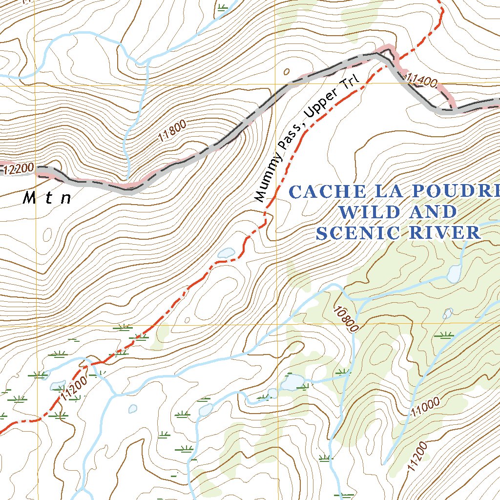 Comanche Peak, CO (2022, 24000-Scale) Map by United States Geological ...