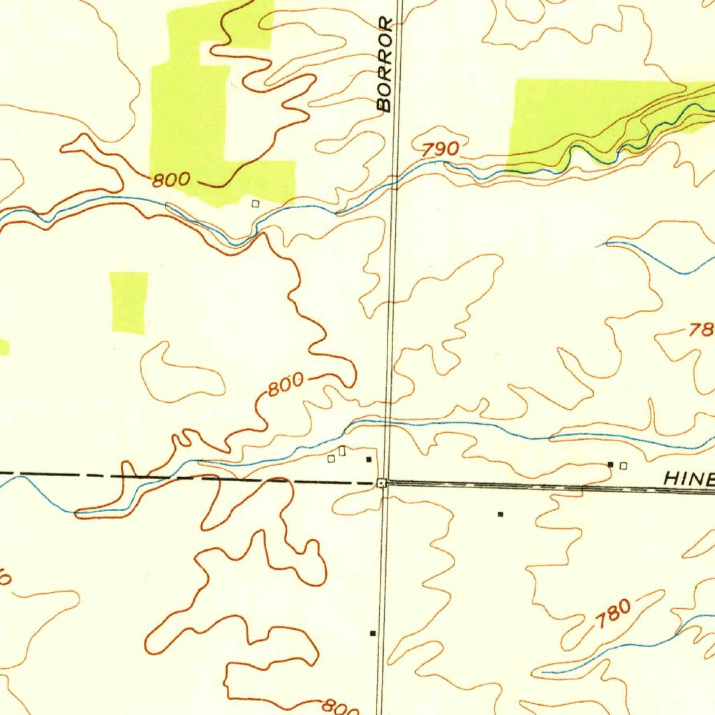 Commercial Point, OH (1955, 24000-Scale) Map by United States ...