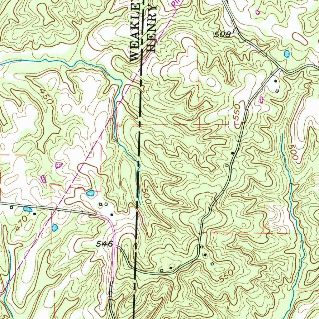 Como, TN (1957, 24000-Scale) Map by United States Geological Survey ...