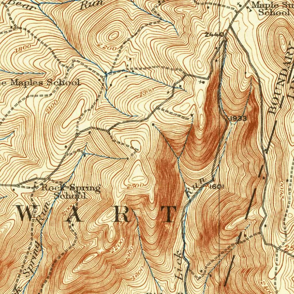 Confluence, PA (1922, 62500-Scale) Map by United States Geological ...