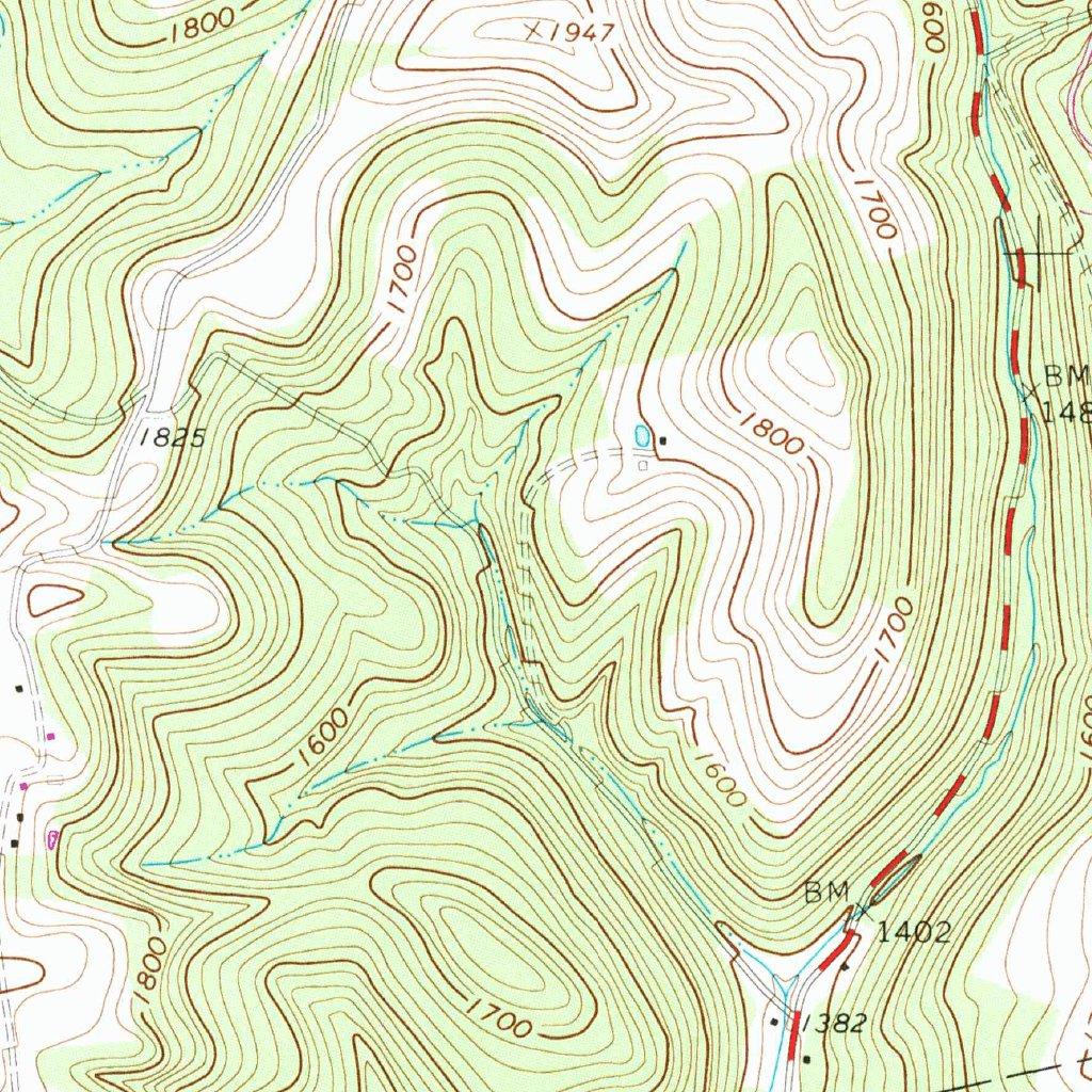 Confluence, PA (1967, 24000-Scale) Map by United States Geological ...