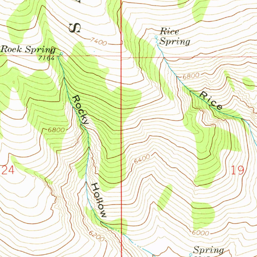 Connor Ridge, ID (1968, 24000-Scale) Map by United States Geological ...