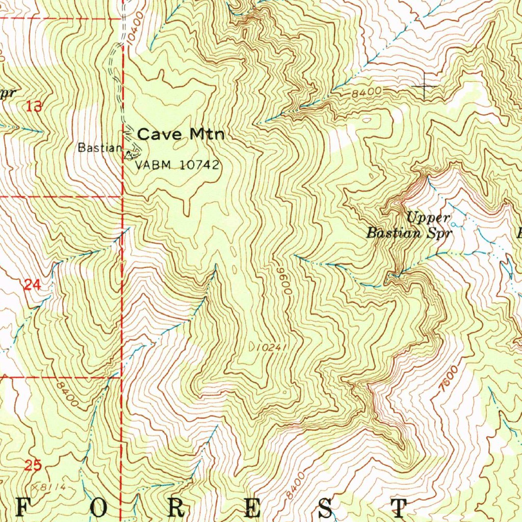 Connors Pass, NV (1959, 62500-Scale) Map by United States Geological ...