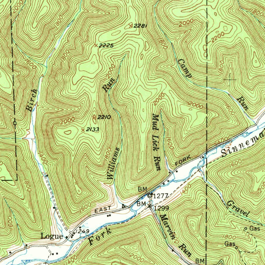 Conrad, PA (1947, 62500-Scale) Map by United States Geological Survey ...