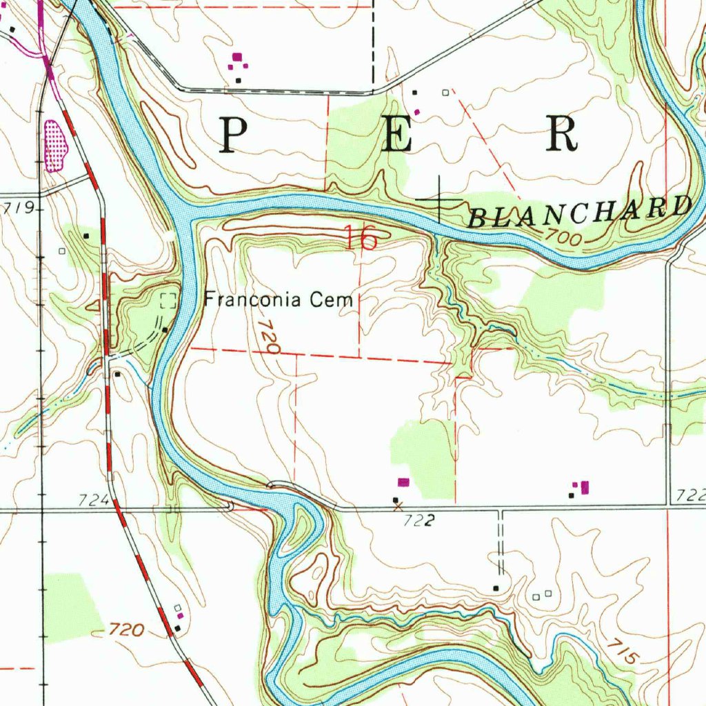 Continental, OH (1960, 24000-Scale) Map by United States Geological ...
