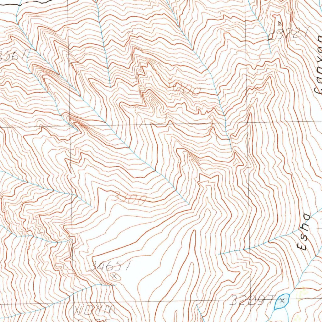 Convict Lake, CA (1983, 24000-Scale) Map by United States Geological ...