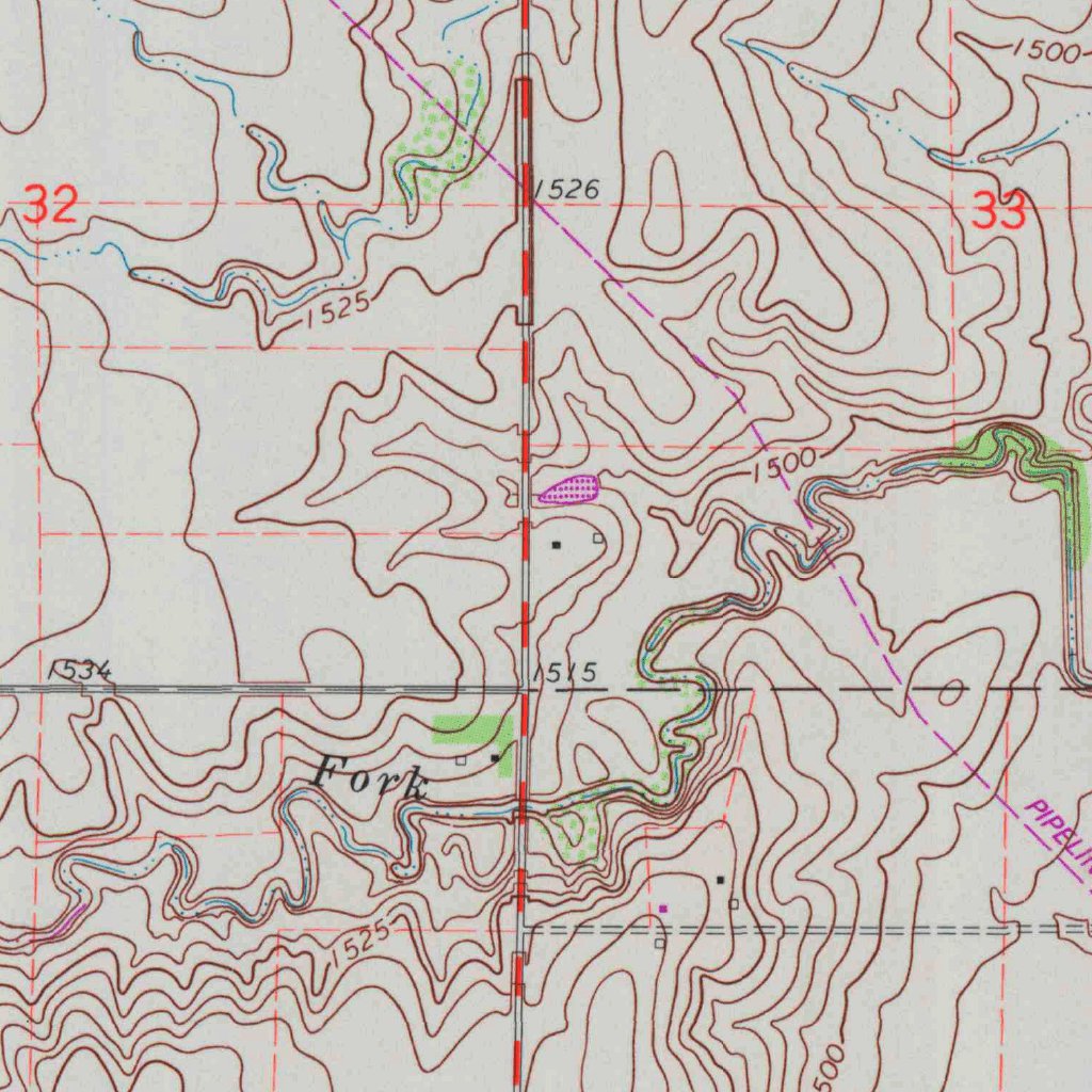 Conway, KS (1964, 24000-Scale) Map by United States Geological Survey ...