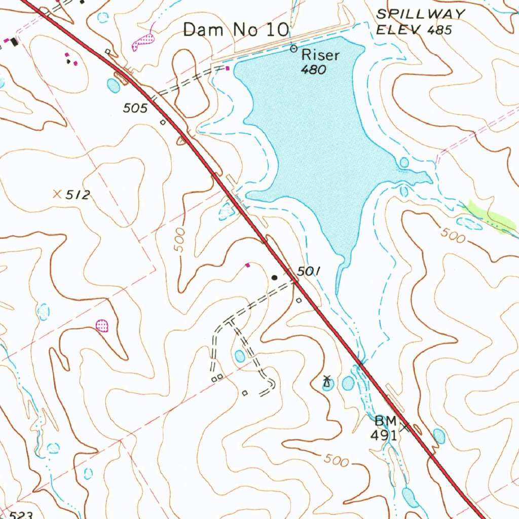 Coolidge, TX (1965, 24000-Scale) Map by United States Geological Survey ...