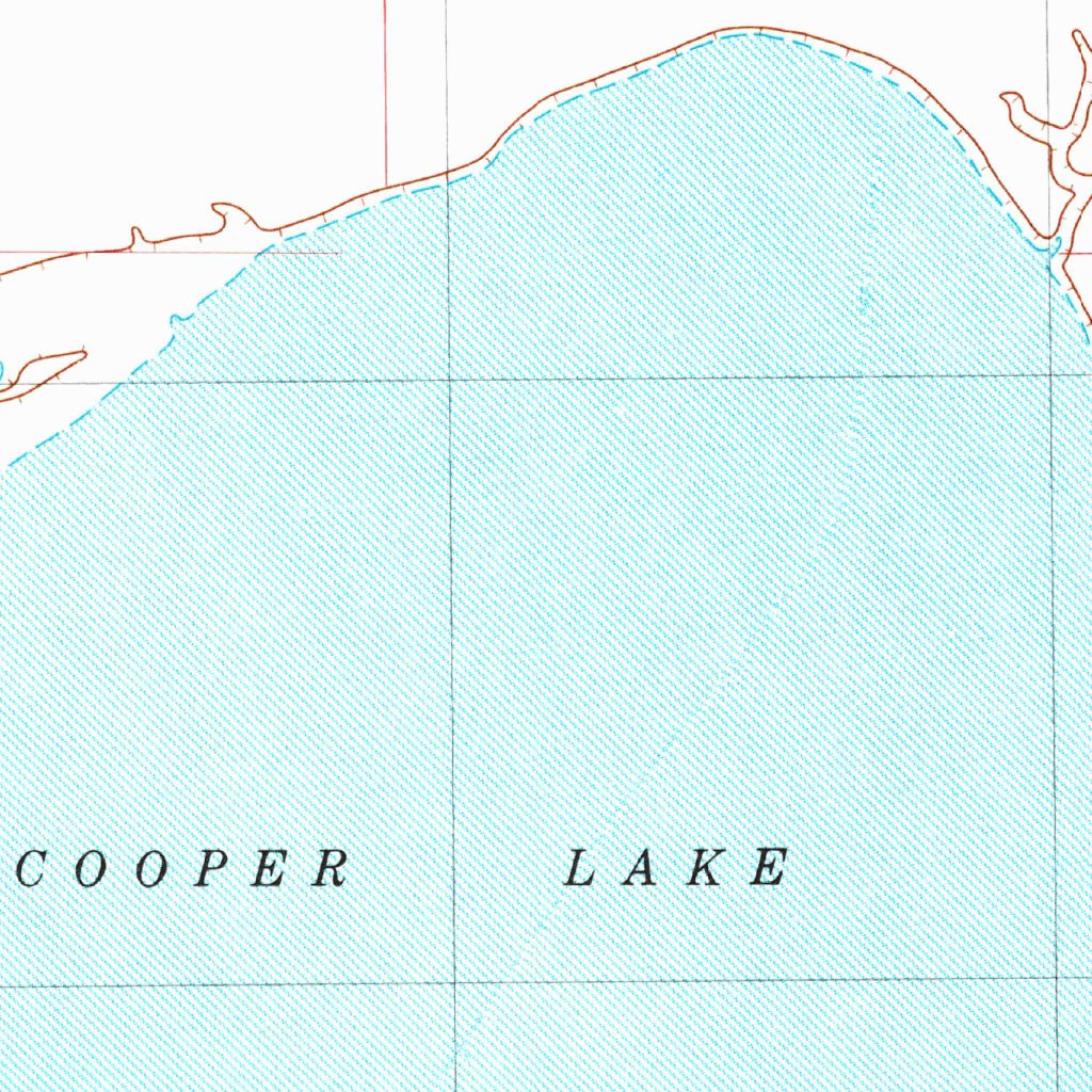 Cooper Lake North, WY (1955, 24000-Scale) Map by United States ...