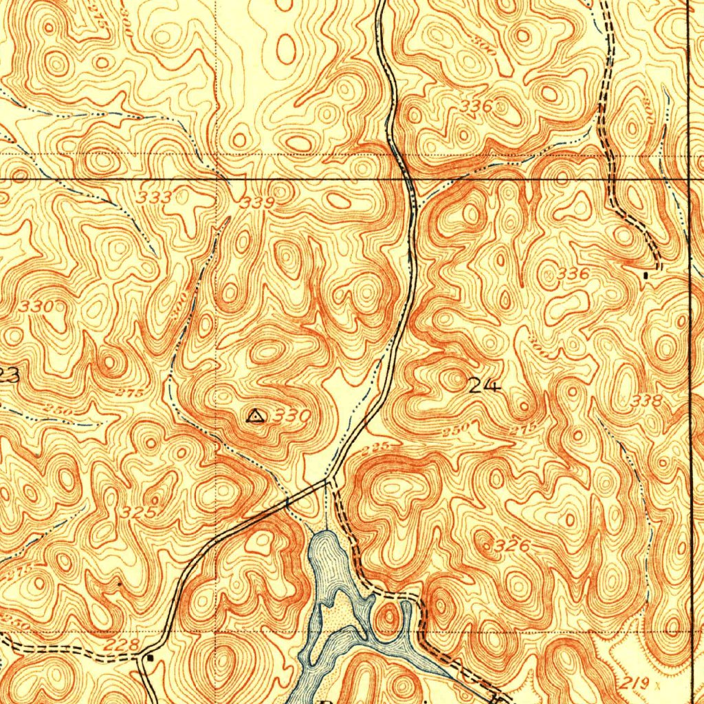 Cooperstown, CA (1916, 31680-Scale) Map by United States Geological ...