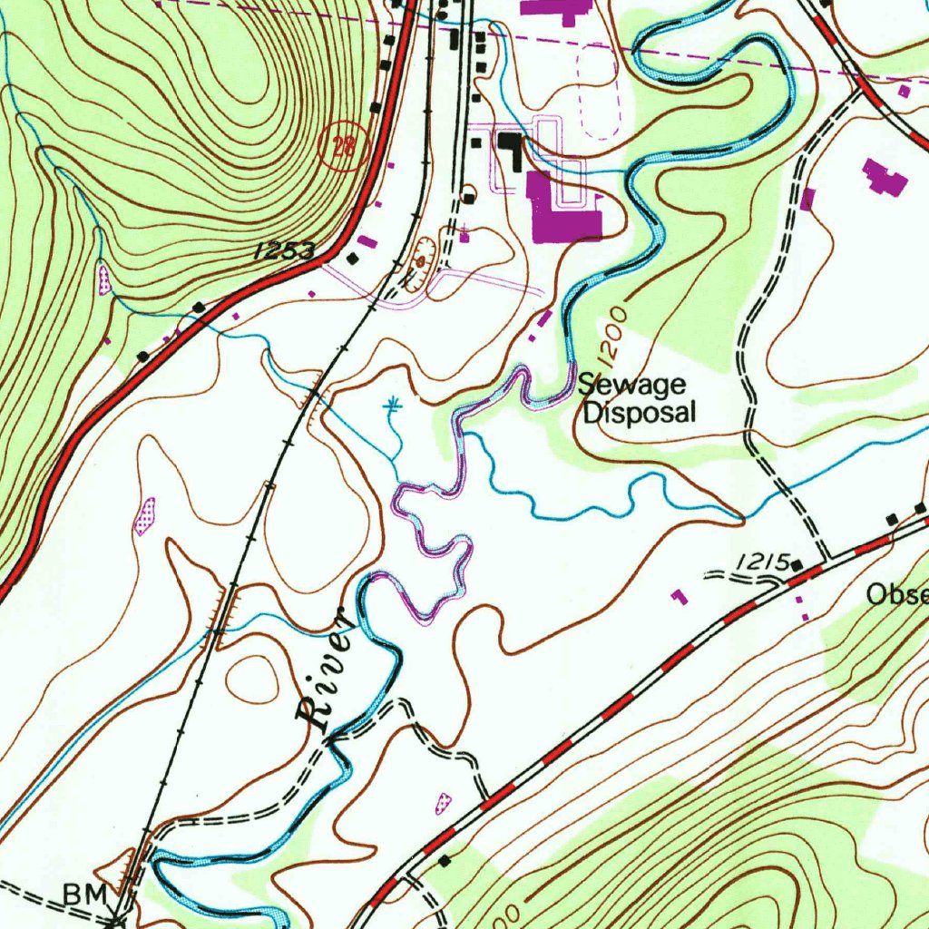 Cooperstown, NY (1943, 24000-Scale) Map by United States Geological ...