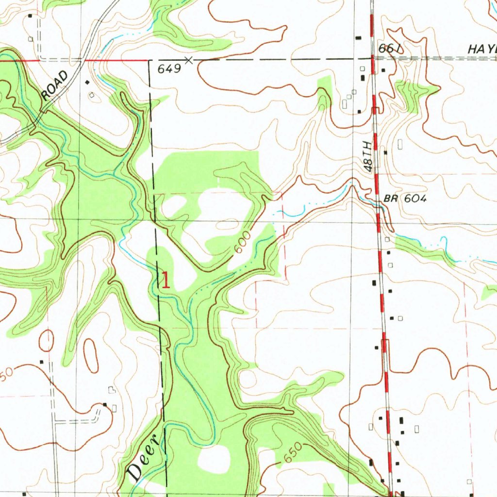 Coopersville, MI (1980, 24000-Scale) Map by United States Geological ...