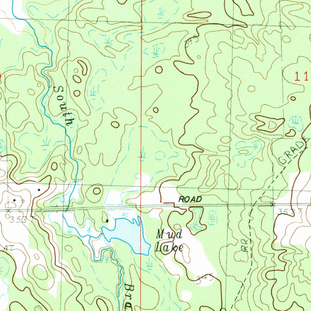 Cooperton, MI (1983, 25000-Scale) Map by United States Geological ...