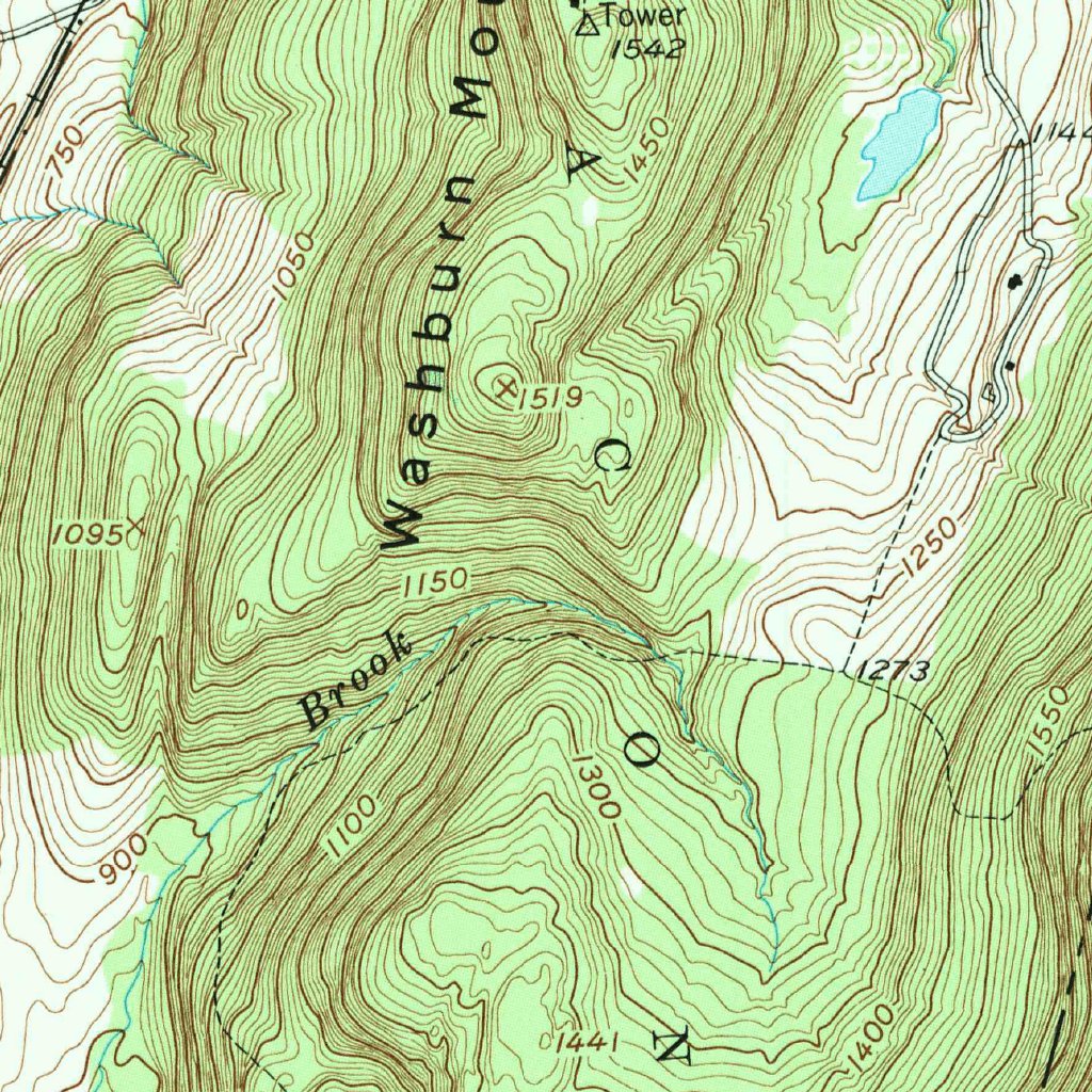 Copake, NY-MA (1953, 24000-Scale) Map by United States Geological ...