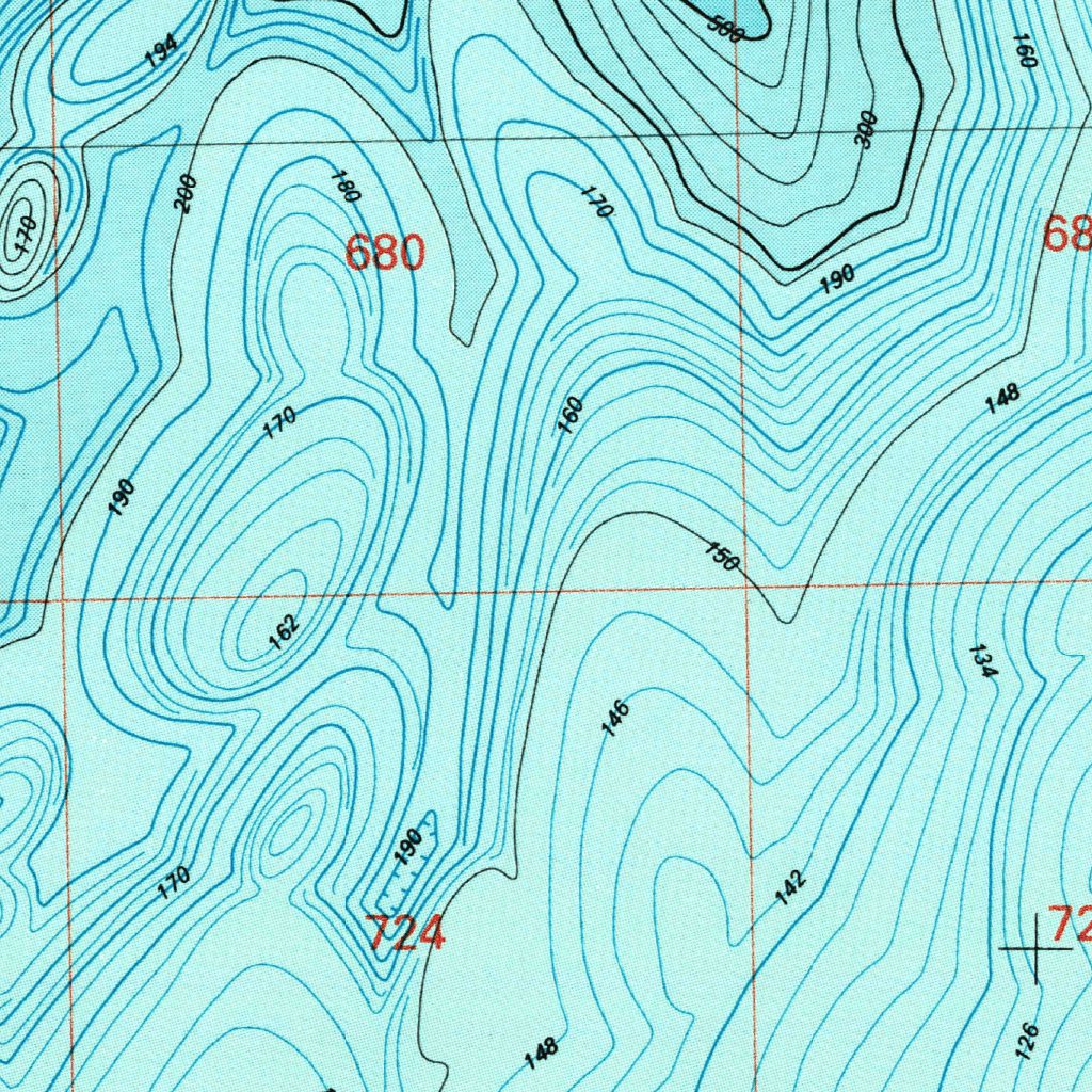 Copalis Beach, WA (1980, 100000-Scale) Map by United States Geological ...