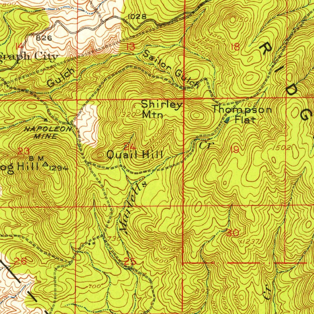 Copperopolis, CA (1954, 62500-Scale) Map by United States Geological ...