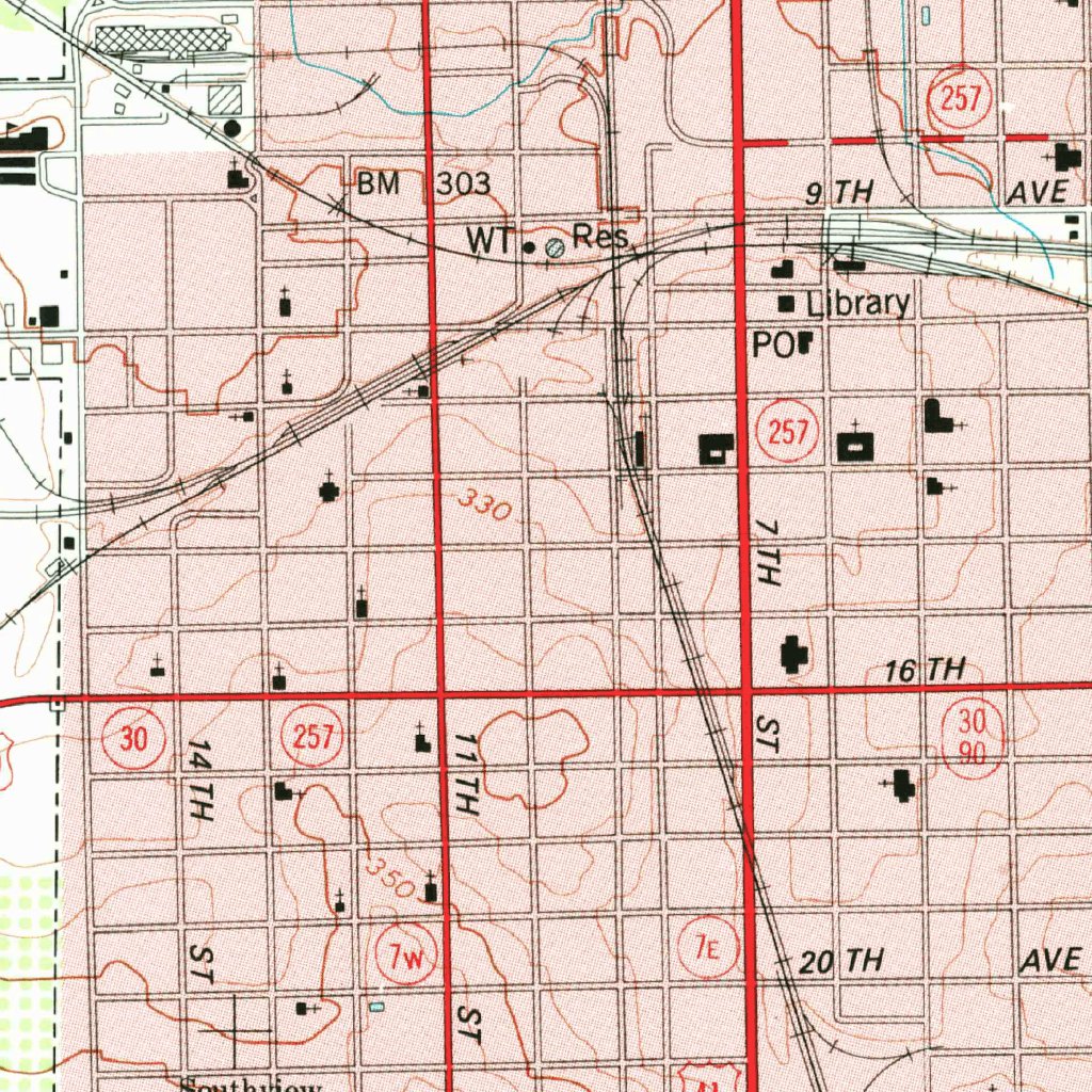 Cordele, GA (1977, 24000-Scale) Map by United States Geological Survey ...