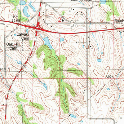 Corning South, IA (1980, 24000-Scale) Map by United States Geological ...