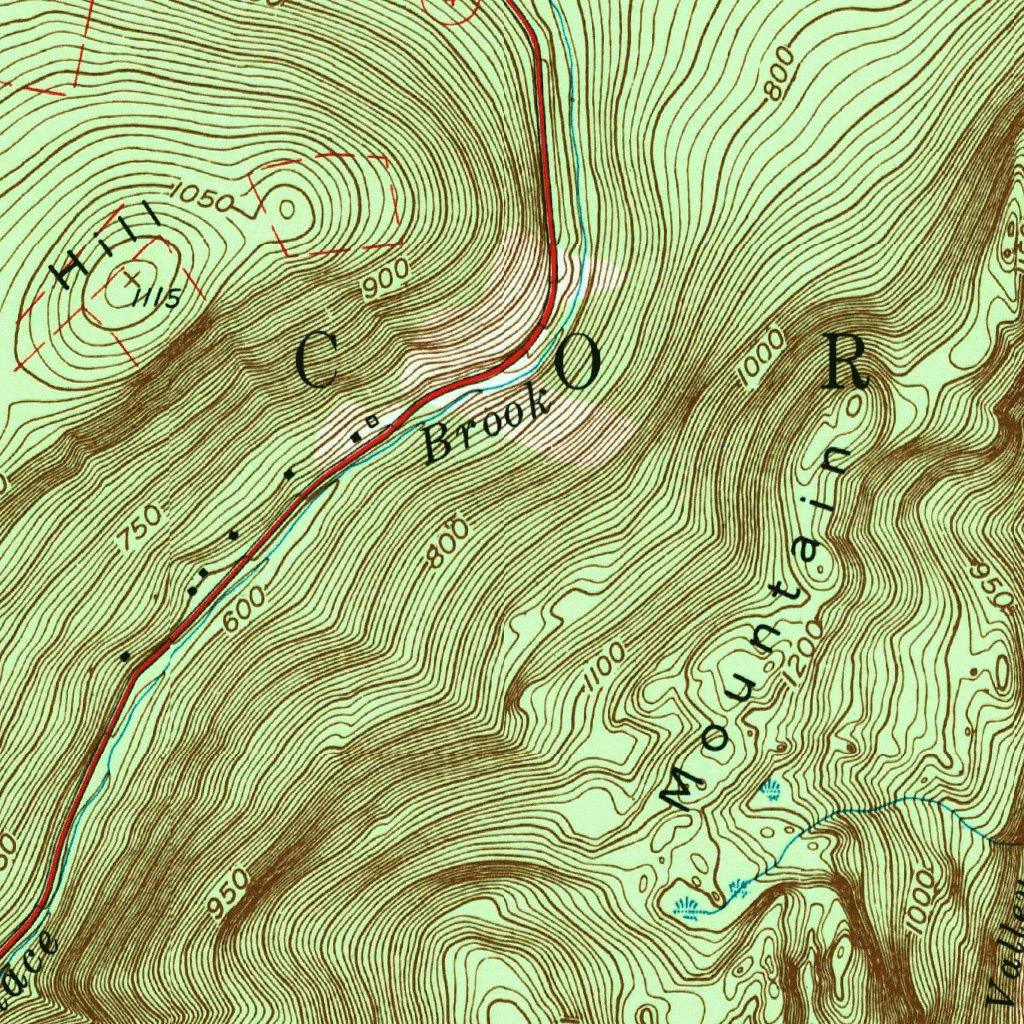 Cornwall, CT (1956, 24000-Scale) Map by United States Geological Survey ...