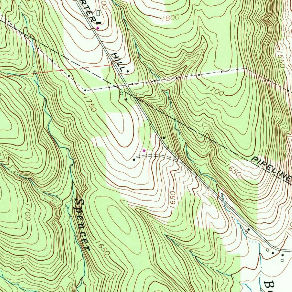 Corry, PA-NY (1968, 24000-Scale) Map by United States Geological Survey ...