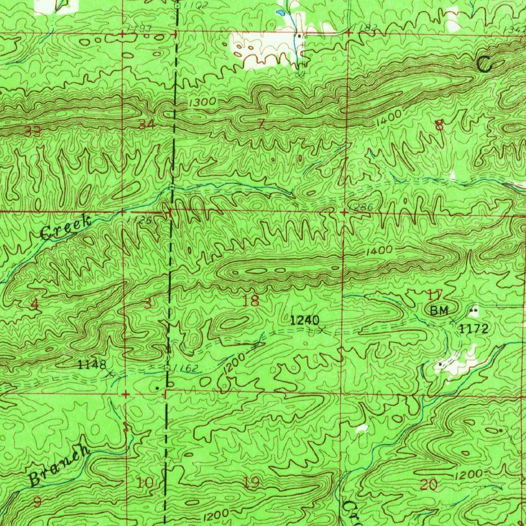 Cove, AR-OK (1959, 62500-Scale) Map by United States Geological Survey ...