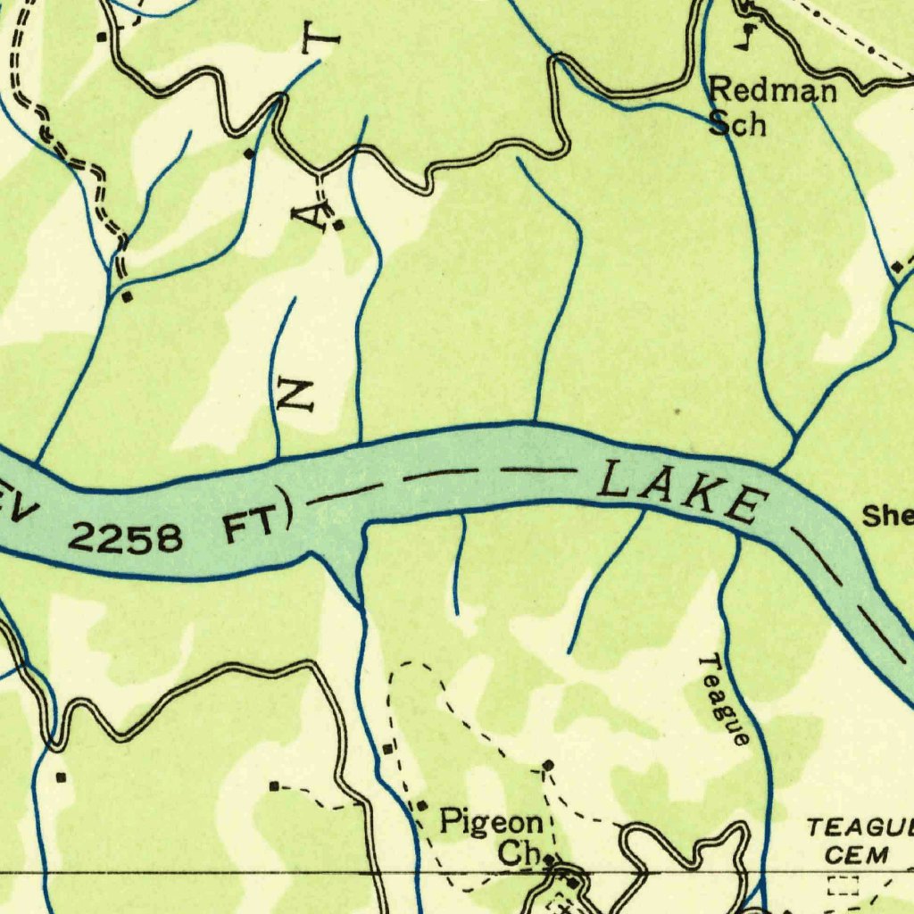 Cove Creek Gap, NC (1936, 24000-Scale) Map by United States Geological ...