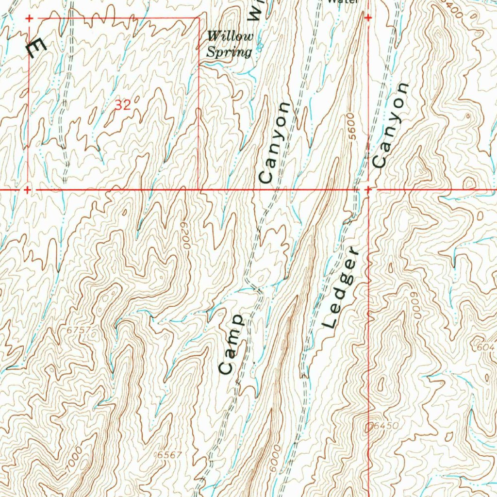 Cowboy Pass, UT (1959, 62500-Scale) Map by United States Geological ...
