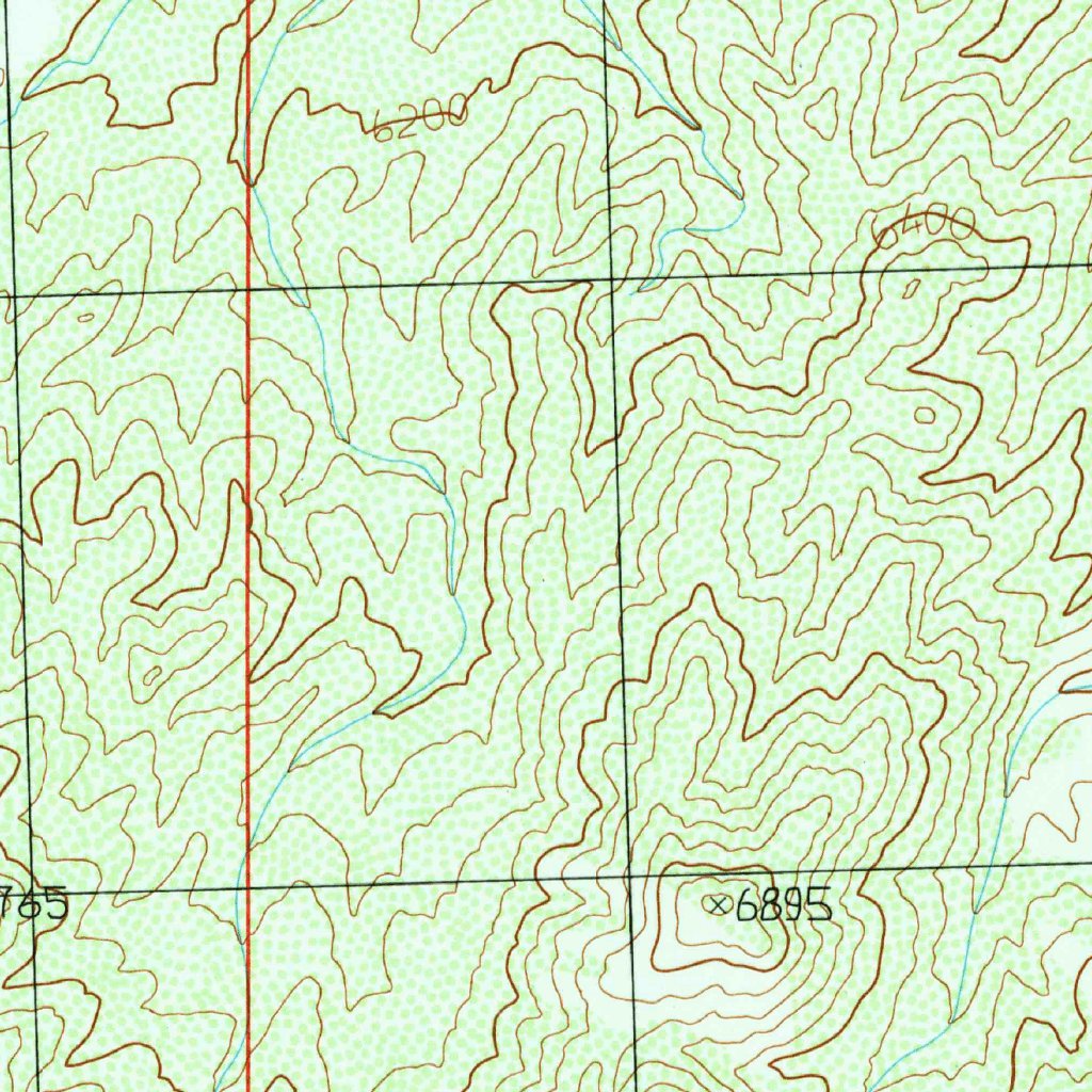 Cowboy Pass, UT (1991, 24000-Scale) Map by United States Geological ...