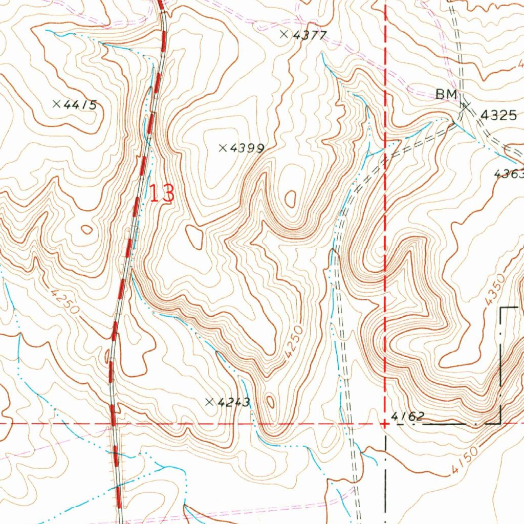 Coyote Buttes, OR (1967, 24000-Scale) Map by United States Geological ...