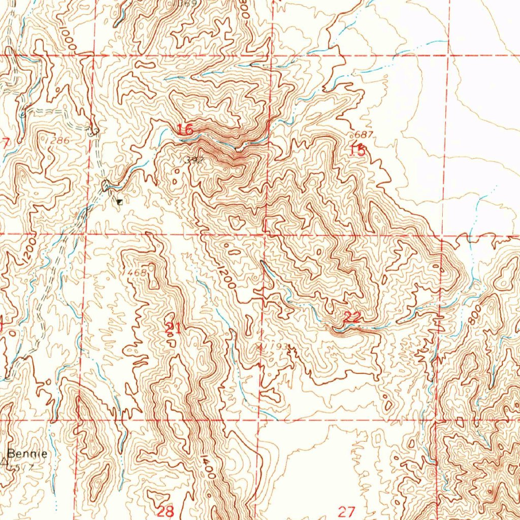 Coyote Wells, CA (1957, 62500-Scale) Map by United States Geological ...