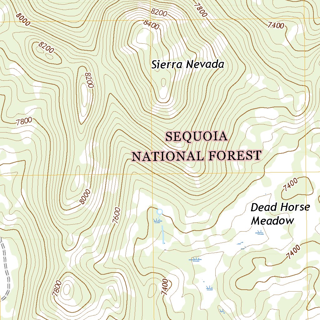 Crag Peak, CA (2021, 24000-Scale) Map by United States Geological ...