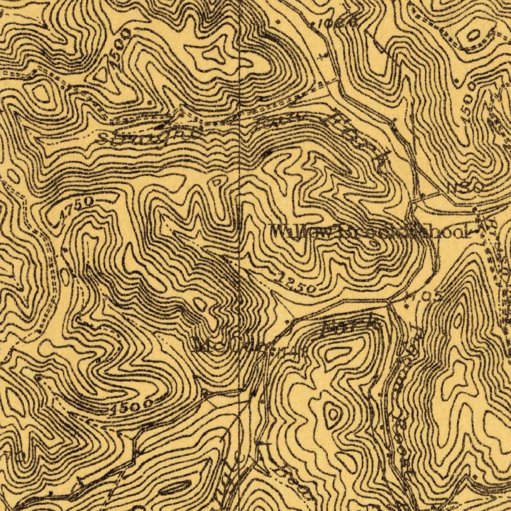 Crawford, WV (1912, 48000-Scale) Map by United States Geological Survey ...