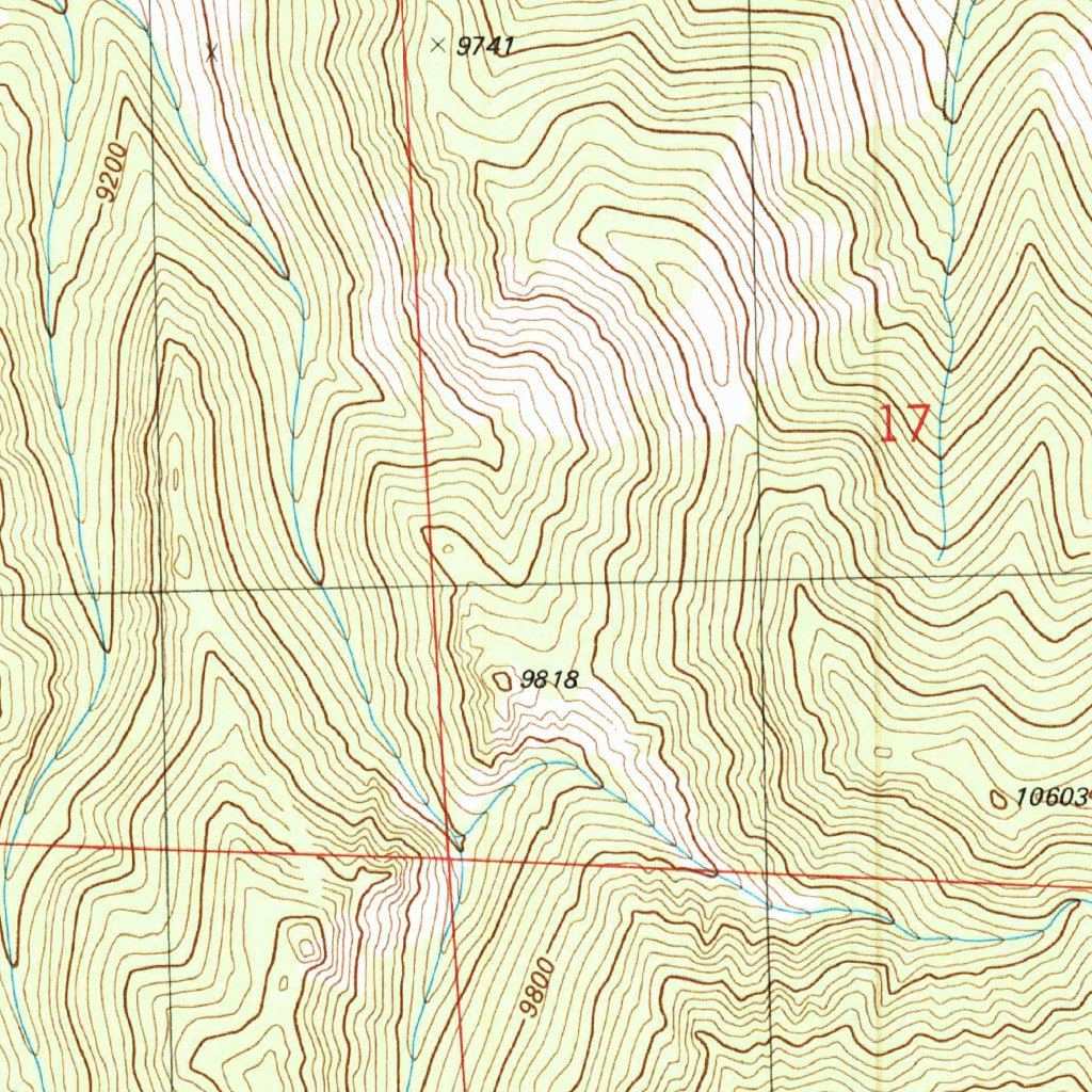 Creede, CO (1986, 24000-Scale) Map by United States Geological Survey ...