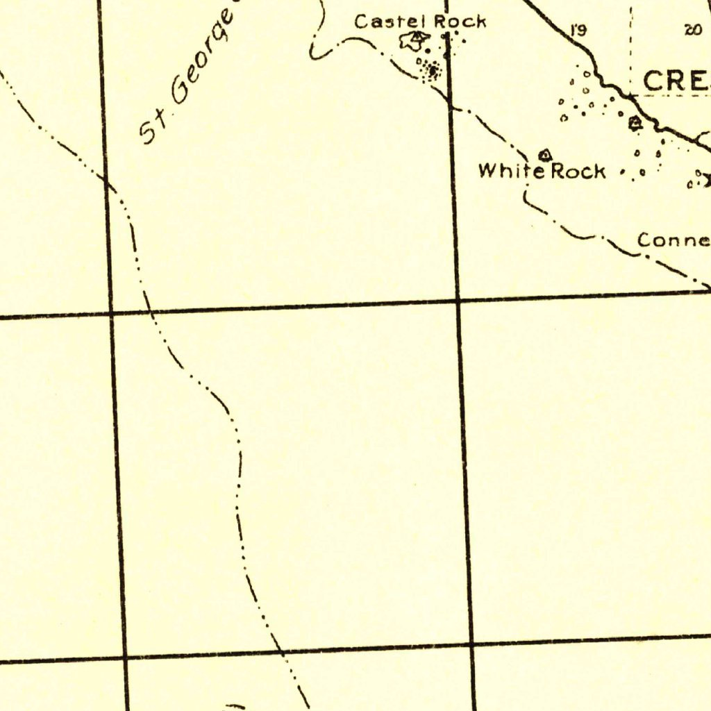 Crescent City, CA (1929, 125000-Scale) Map by United States Geological ...