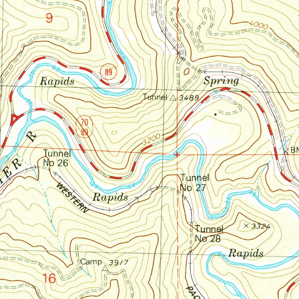 Crescent Mills, CA (1980, 24000-Scale) Map by United States Geological ...