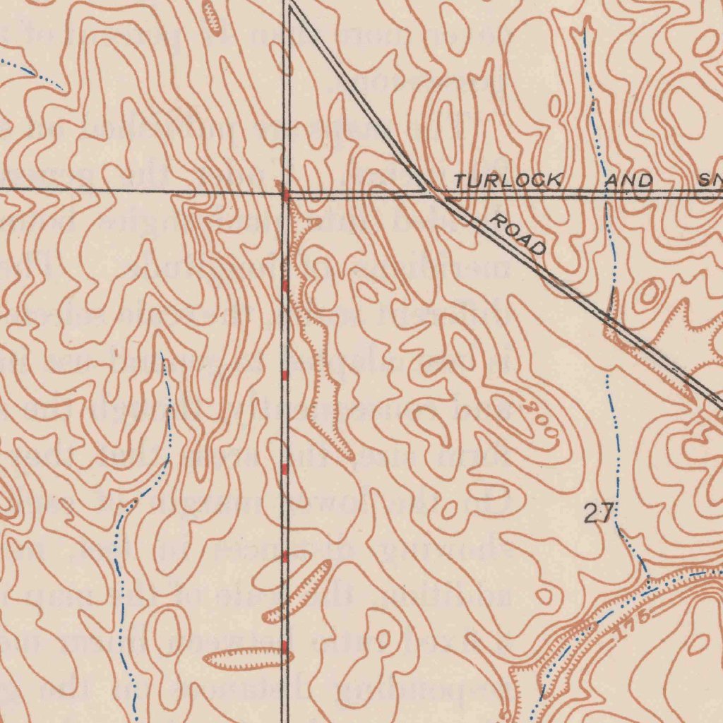 Cressey, CA (1948, 24000-Scale) Map by United States Geological Survey ...