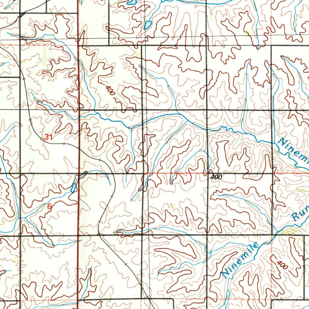 Creston, IA (1993, 100000-Scale) Map by United States Geological Survey ...