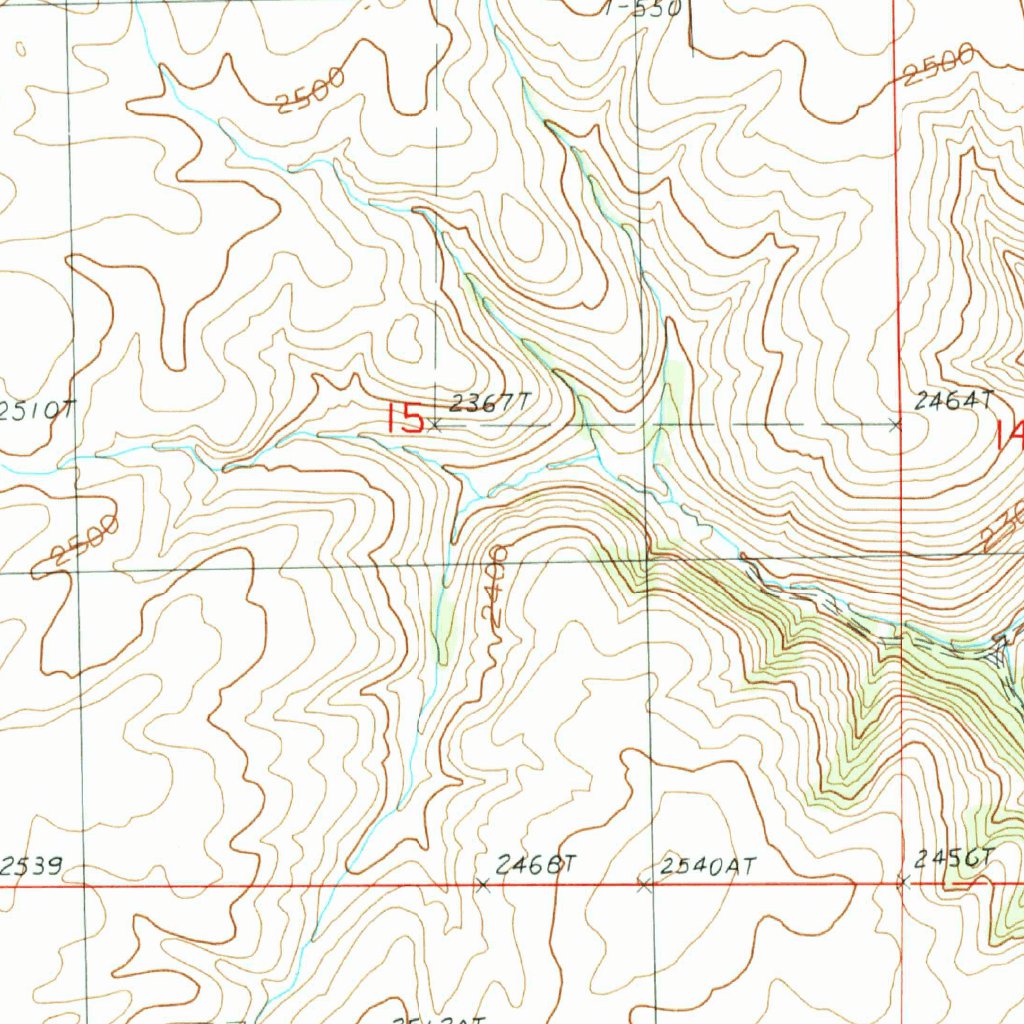 Creston, WA (1989, 24000-Scale) Map by United States Geological Survey ...