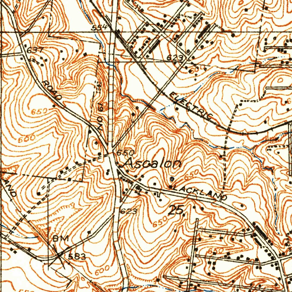 Creve Coeur, MO (1933, 24000-Scale) Map by United States Geological ...