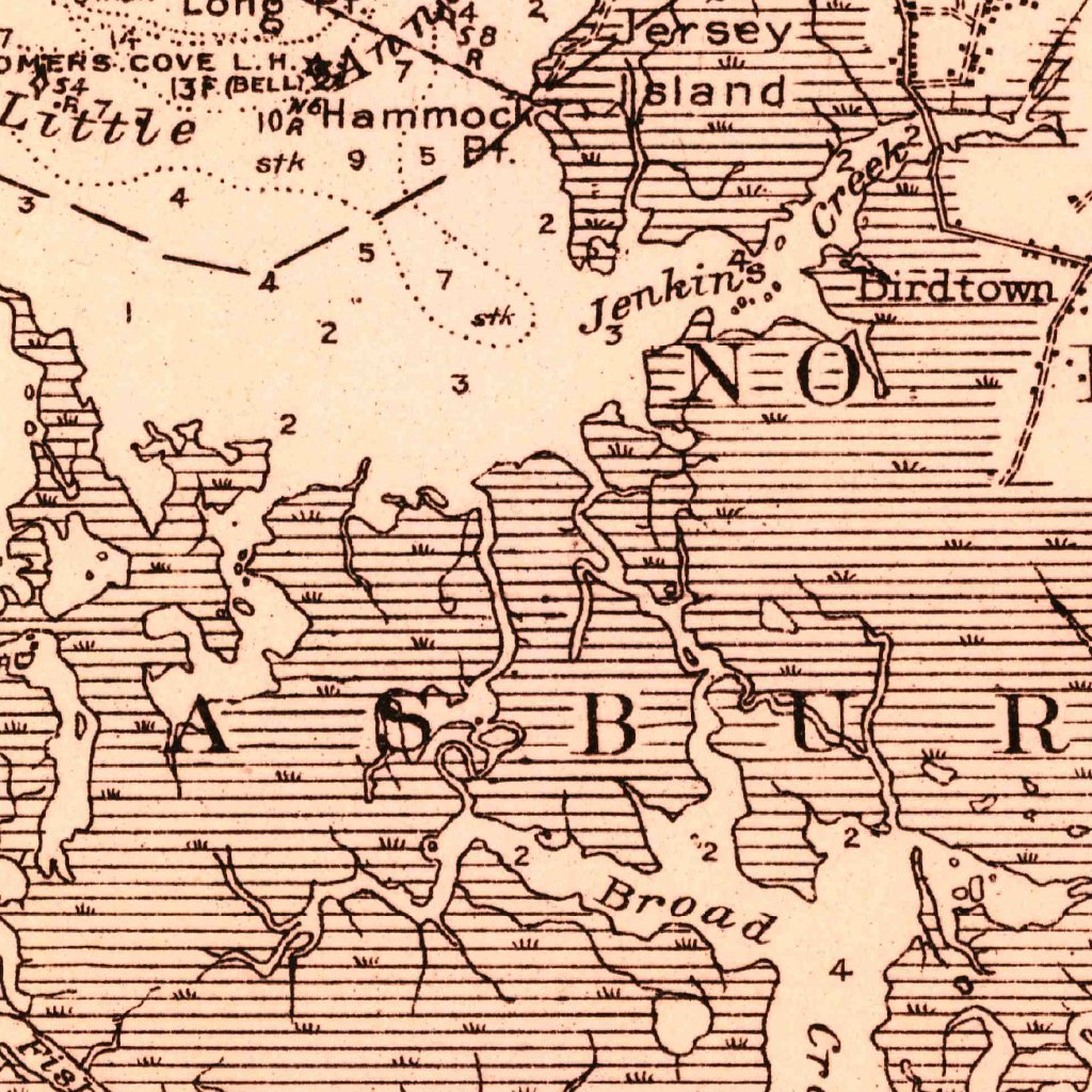 Crisfield, VA-MD (1920, 62500-Scale) Map by United States Geological ...