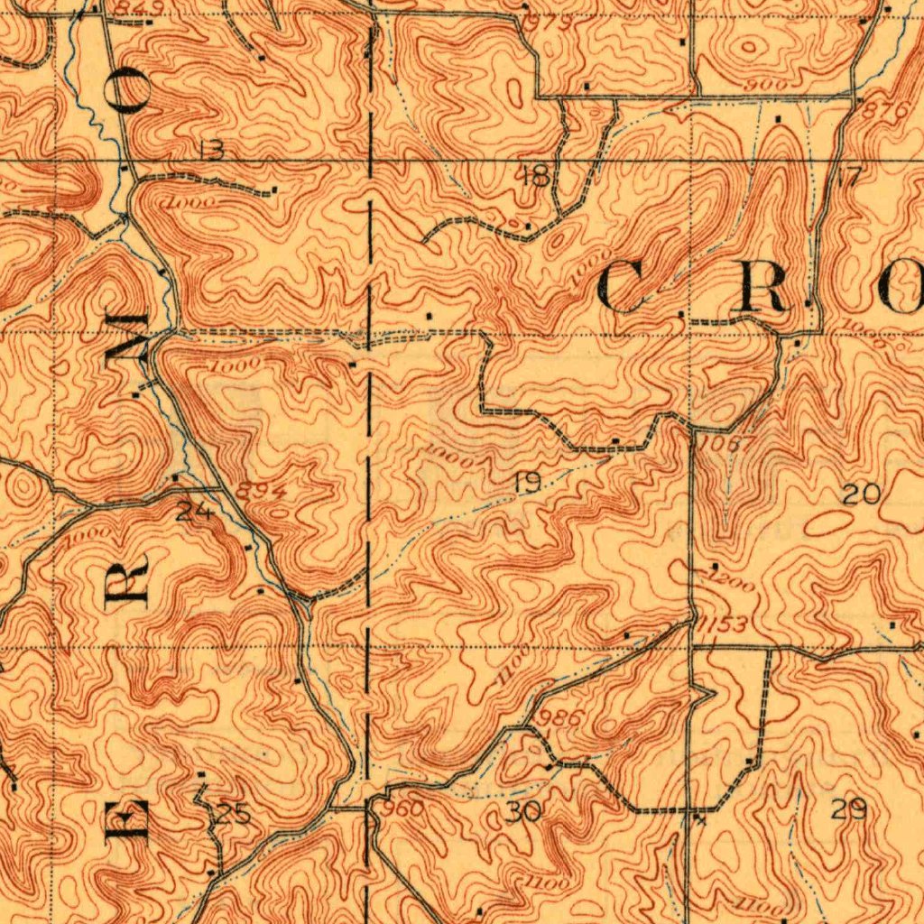 Cross Plains, WI (1909, 62500-Scale) Map by United States Geological ...