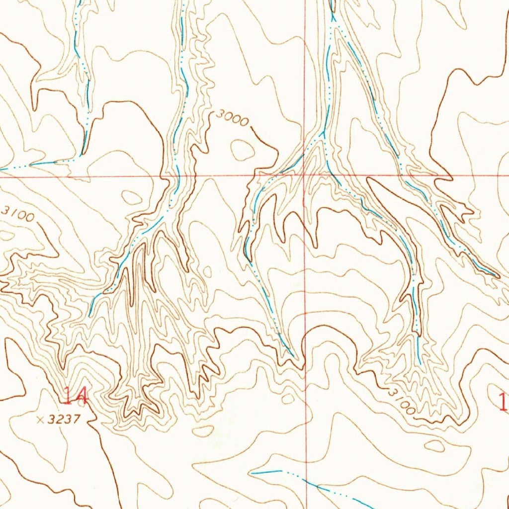 Crow Rock SE, MT (1965, 24000-Scale) Map by United States Geological ...
