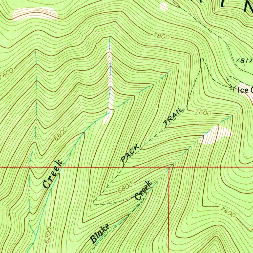 Crystal Lake, MT (1970, 24000-Scale) Map by United States Geological ...