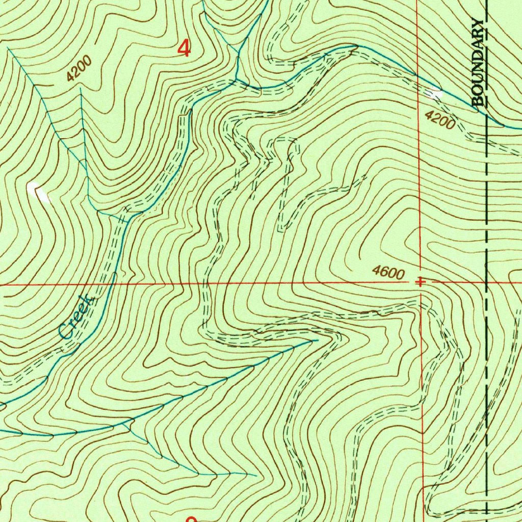 Crystal Peak, ID (1995, 24000-Scale) Map by United States Geological ...