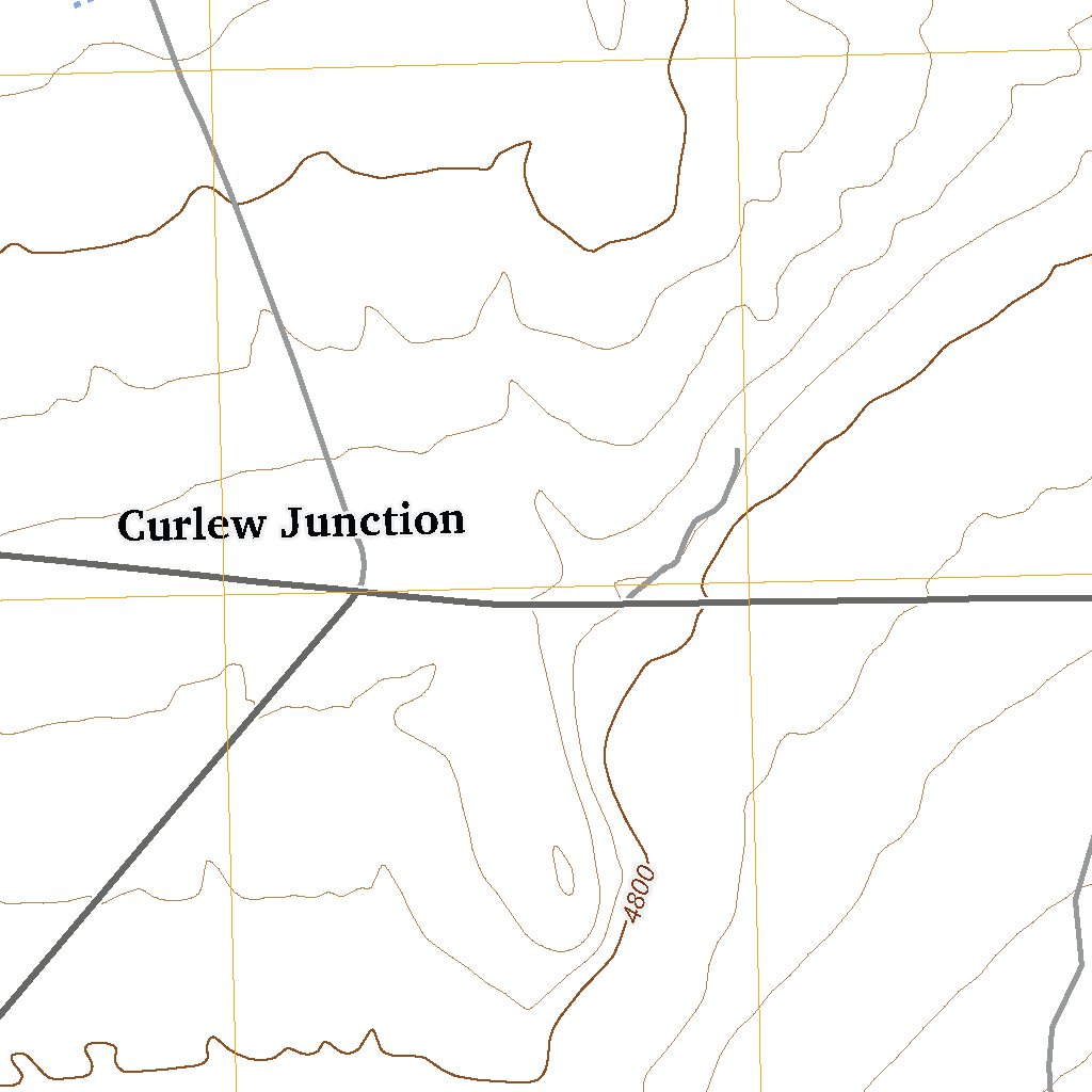 Curlew Junction, UT (2023, 24000-Scale) Map by United States Geological ...